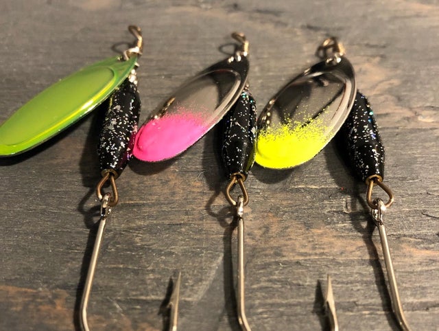 Predator~#4 Painted blade Spinners | North Fork Lures