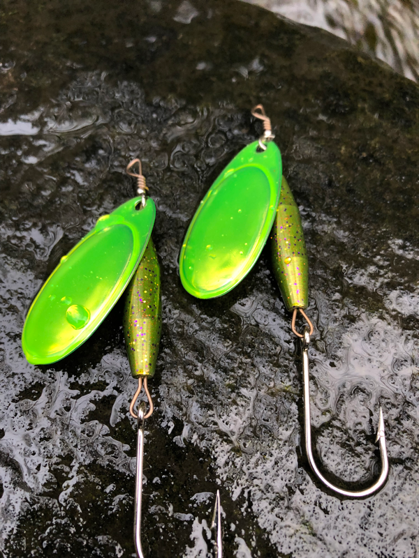 Predator~#4 Painted blade Spinners | North Fork Lures
