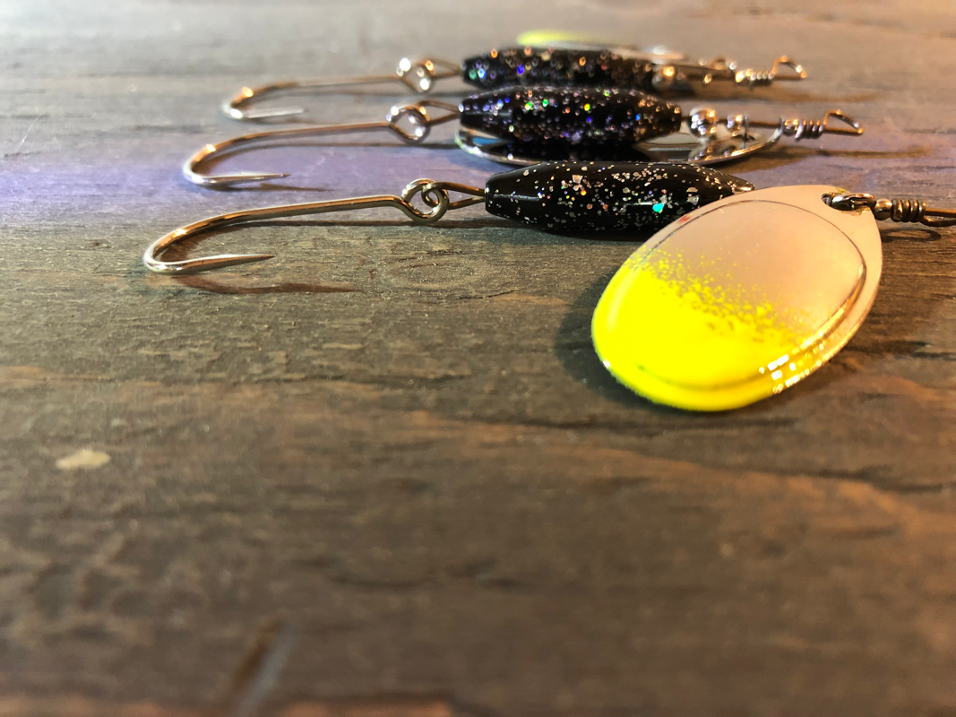 Predator~#4 Painted blade Spinners | North Fork Lures