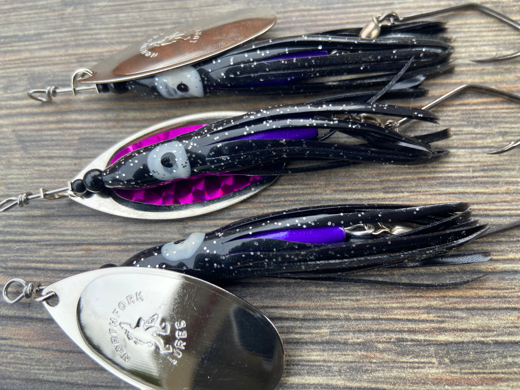 Purple/Black/Purple Slinger | North Fork Lures