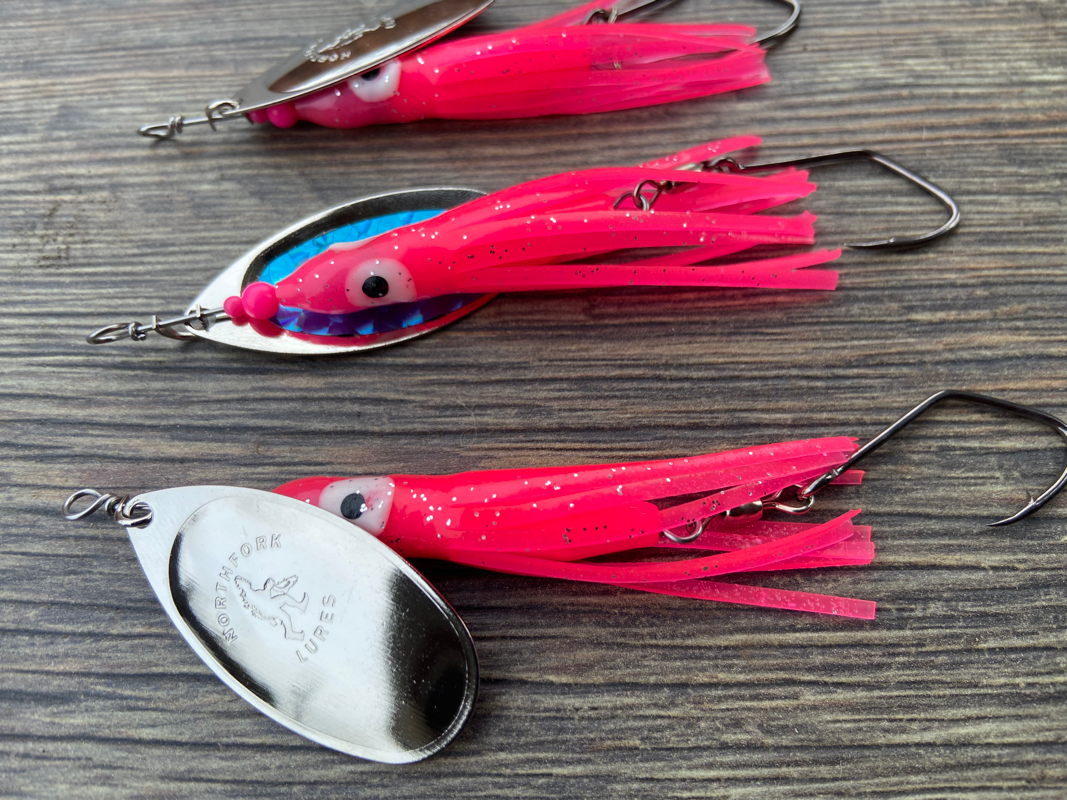 Pink/Pink/Baby Blue Slinger | North Fork Lures