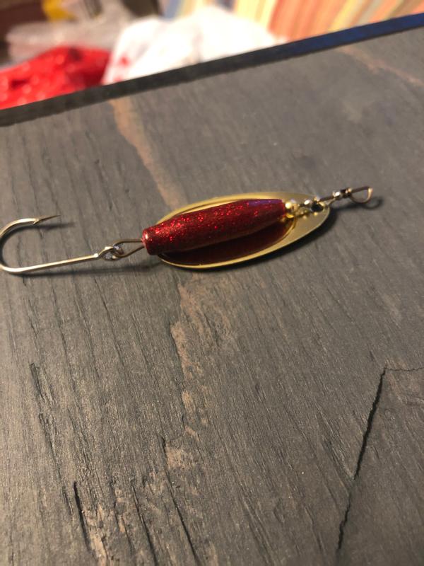 The Tracker Jacker (size 5) Brass blade | North Fork Lures